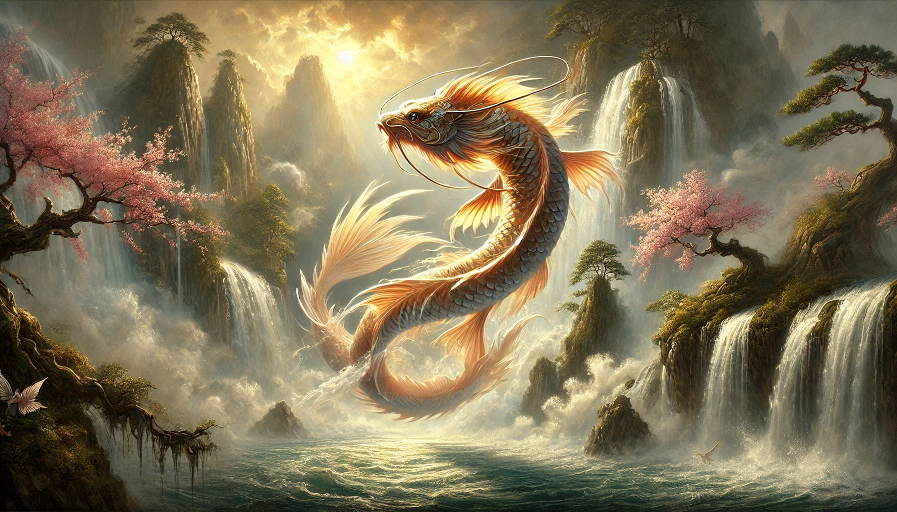 The Legend of the Koi Dragon